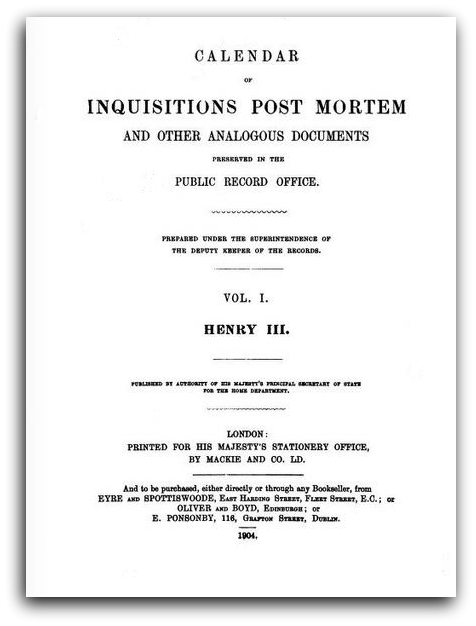 What is an Inquisition post mortem? | GenealogyMagazine.com